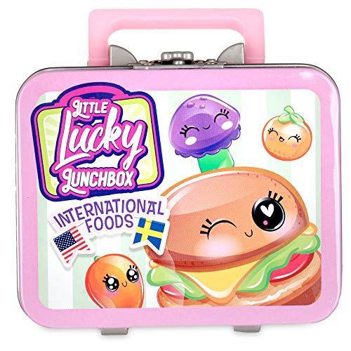 Basic Fun 10510BF2 Surprise-10 Styles Wave 2 Little Lucky Lunch Box Girls Collectible Lunchbox, Multicolour