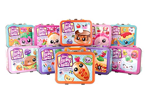 Basic Fun 10510BF2 Surprise-10 Styles Wave 2 Little Lucky Lunch Box Girls Collectible Lunchbox, Multicolour