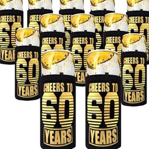 thin seltzer can cooler 12 pack, 60th birthday decor and party favors, beverage sleeves gift for dad's 60th birthday party, decorations & party supply, 60s birthday decorations for men, black & gold