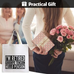 BARUN Retirement Gifts for Women - Retirement Gift Bags, Happy Retirement Tote Bag, 2023 Retirement Gifts Retirement Gift (I'M RETIREMENT)