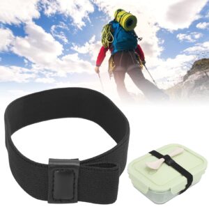 Longzhuo Bento Box Elastic Belt, Lunch Box Elastic Bands Double Layer Bento Box Fixing Straps, Nylon Adjustable Elastic Strap, Belt for Picnic, Lunchbox Strap for School Office Outdoors Meals