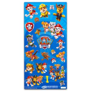 Paw Patrol Backpack and Lunch Box for Kids - 7 Pc Bundle with 16" Paw Patrol School Backpack, Lunch Bag, Water Bottle, Stickers, Stampers and More (Paw Patrol School Supplies)