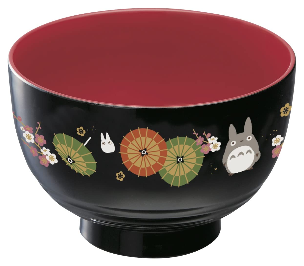 Studio Ghibli - My Neighbor Totoro - Totoro, Skater Traditional Japanese Lacquer Ware - Small Bowl