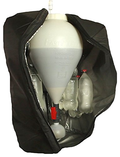 FASTFERMENT Conical Fermenter Fermentation Jacket fits up to 8 Gallons. Fermentation Cool Brewing Cooler Bag for Fermentation Temperature Control - Fermentation Accessories