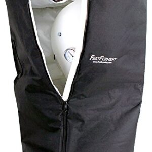 FASTFERMENT Conical Fermenter Fermentation Jacket fits up to 8 Gallons. Fermentation Cool Brewing Cooler Bag for Fermentation Temperature Control - Fermentation Accessories