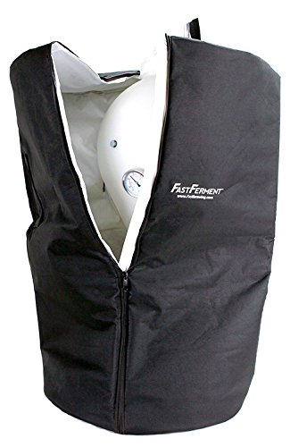 FASTFERMENT Conical Fermenter Fermentation Jacket fits up to 8 Gallons. Fermentation Cool Brewing Cooler Bag for Fermentation Temperature Control - Fermentation Accessories