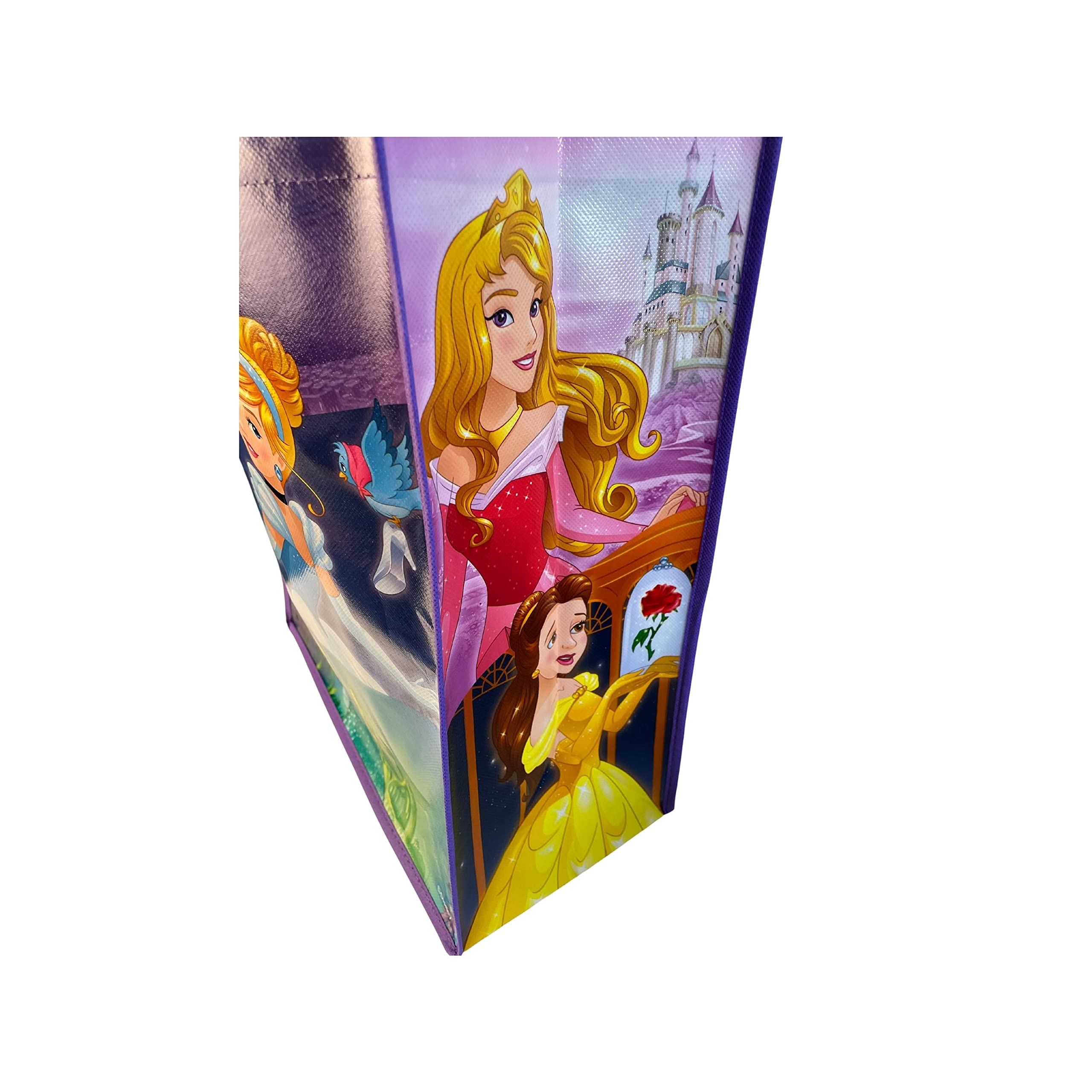 Legacy Licensing Partners Disney's Princesses Ariel, Jasmine, Cinderella, Aurora and Belle Large Reusable Tote Bag