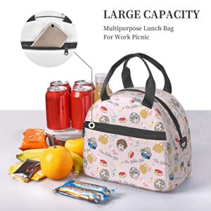 Goewrao Woman Lunch Box Lunch Bag Insulated Tote Lunch Bags For Adults Office Picnic Work Travel Gifts