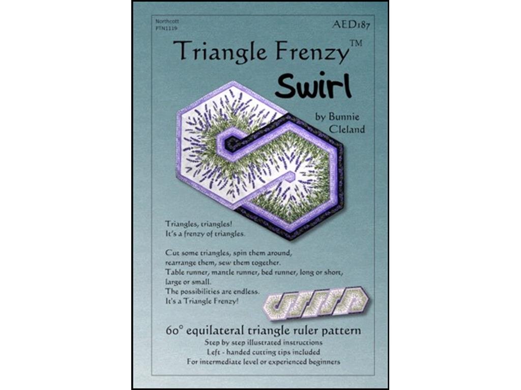 Triangle Frenzy Swirl Ptrn