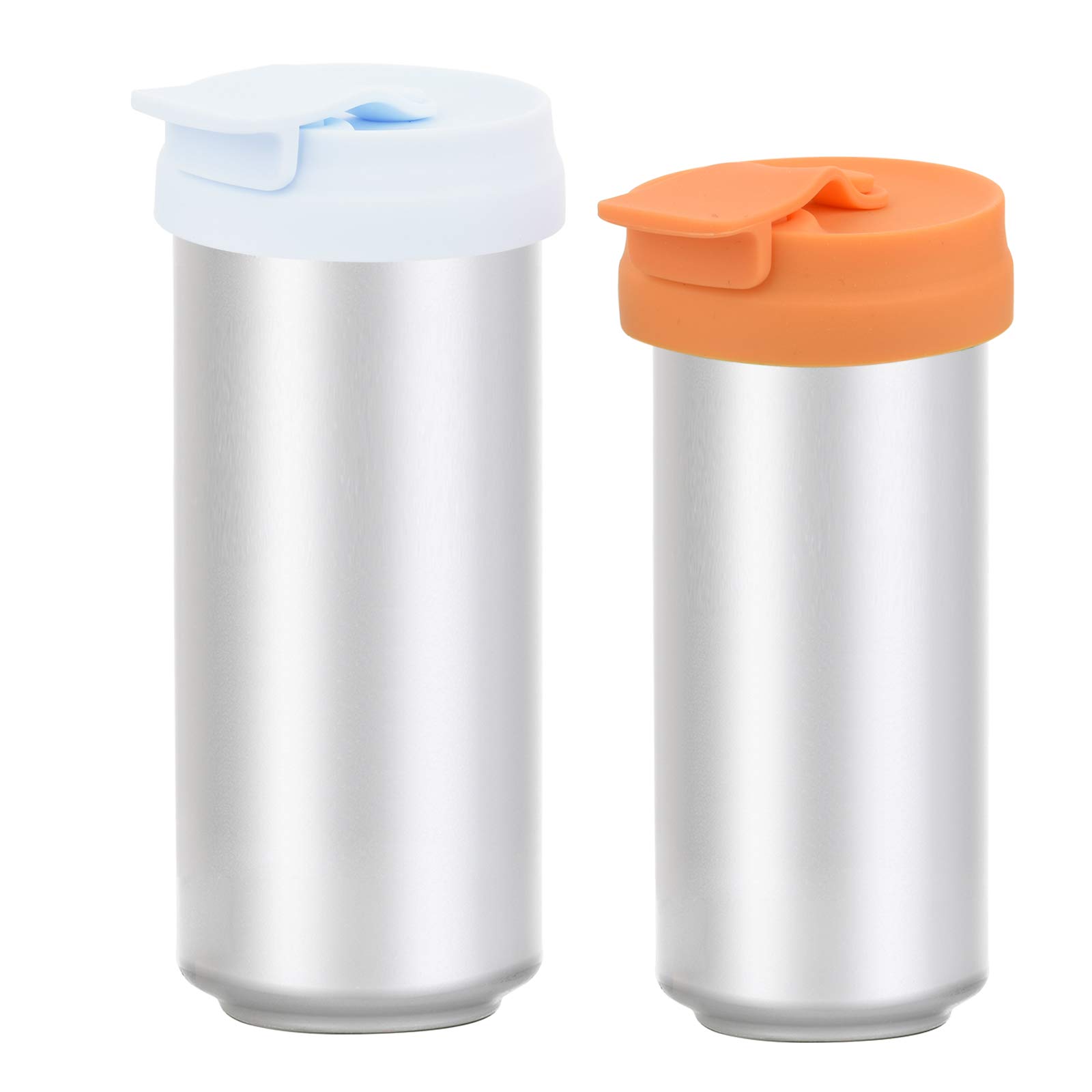 Silicone Slim Can Lids Beverage Can Cover Protector for Slim Can, Tall Skinny Can Beer Bottle, Soda, Energy Drink