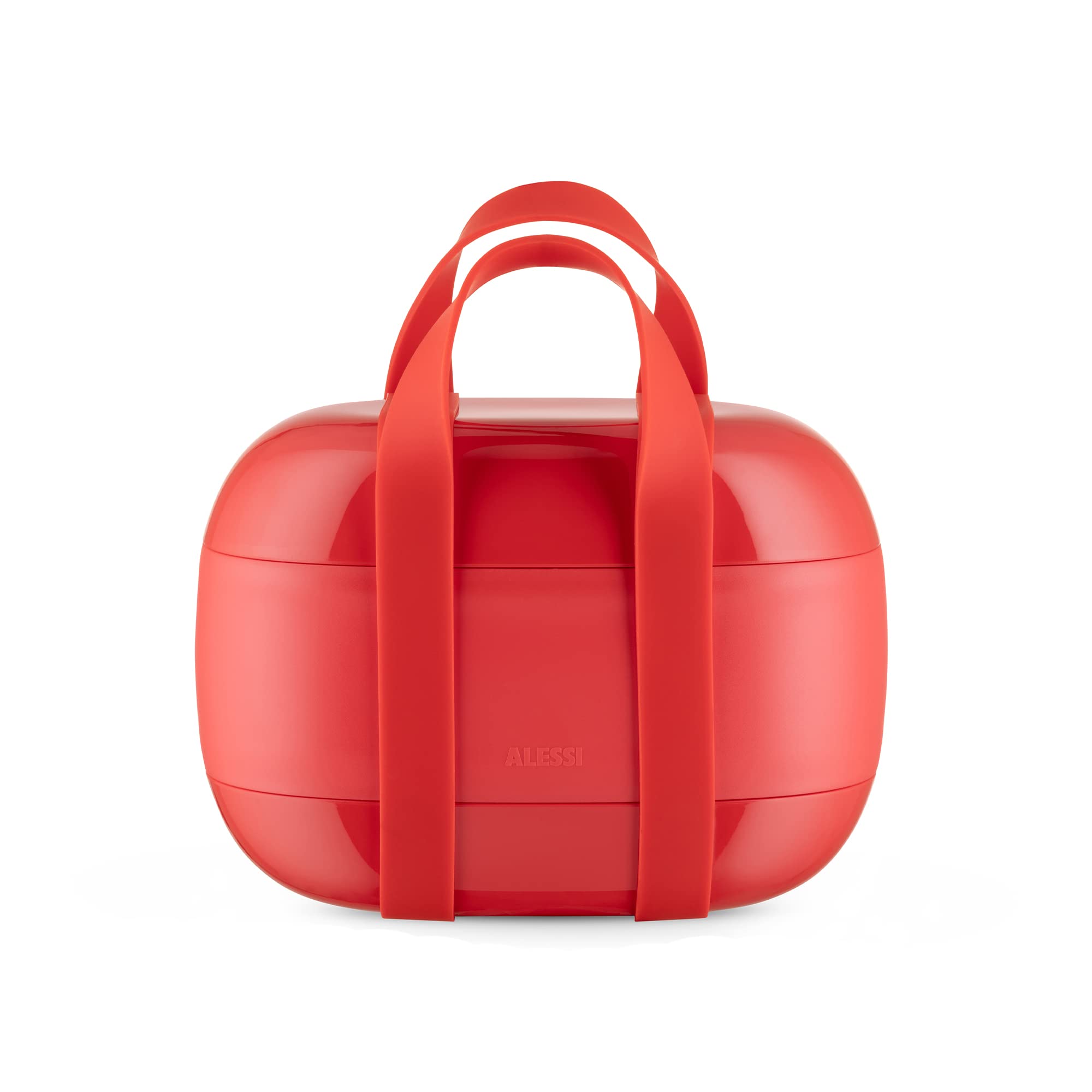 Alessi Food à Porter Portable Lunch Box, One size, red