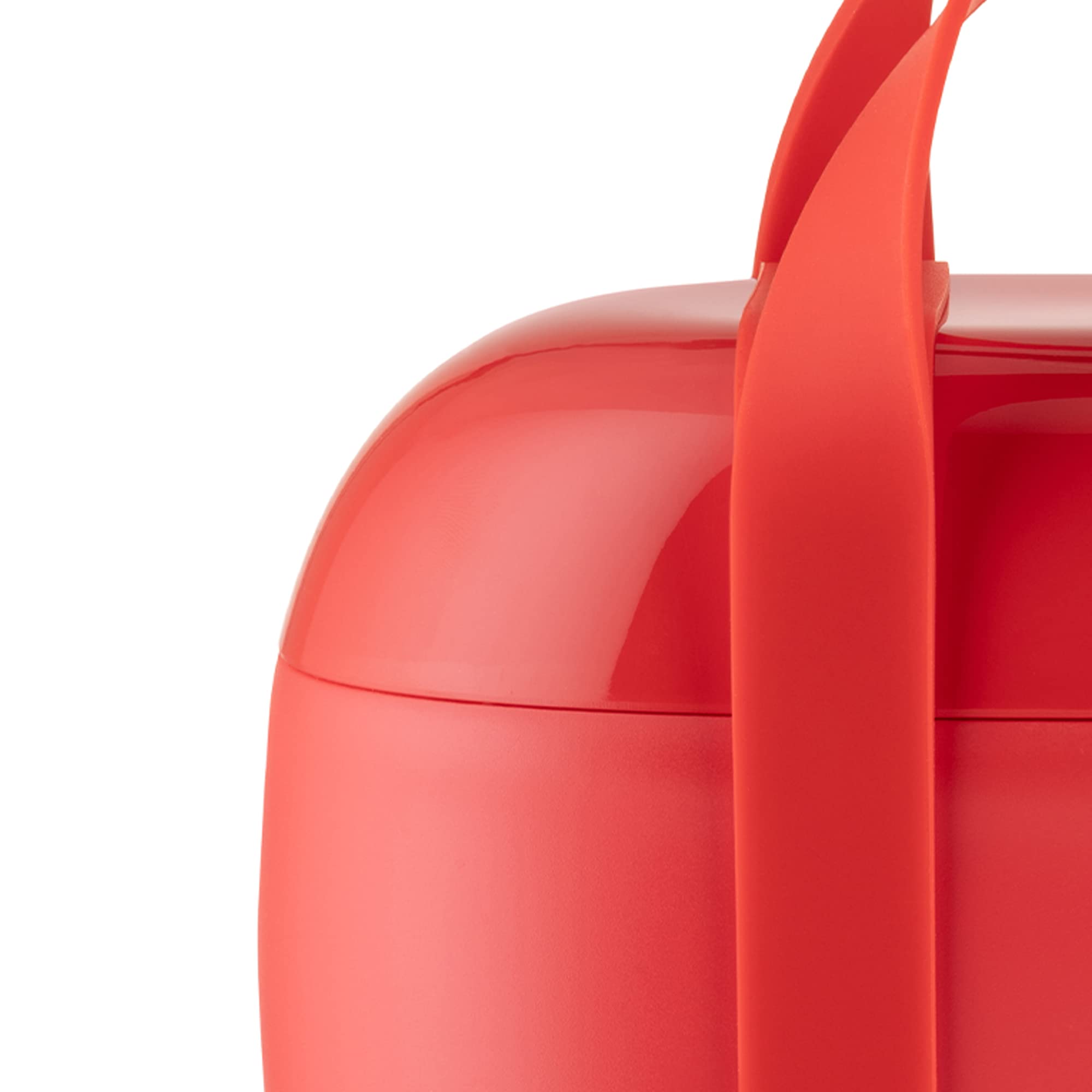 Alessi Food à Porter Portable Lunch Box, One size, red