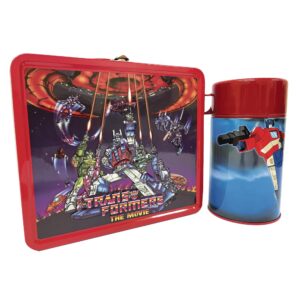 transformers: the movie (1986) tin titans exclusive lunchbox