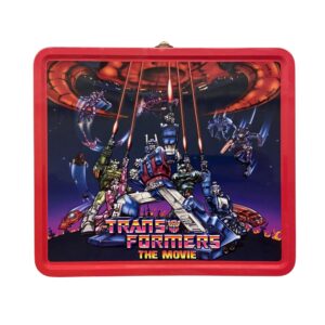 Transformers: The Movie (1986) Tin Titans Exclusive Lunchbox