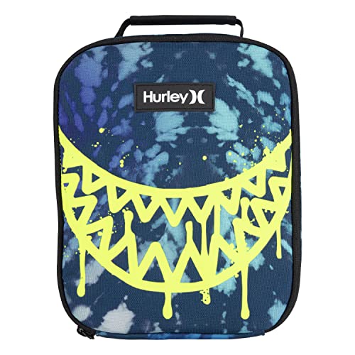 Hurley Men's Insulated Lunch Tote Bag, Blue Lazer, O/S