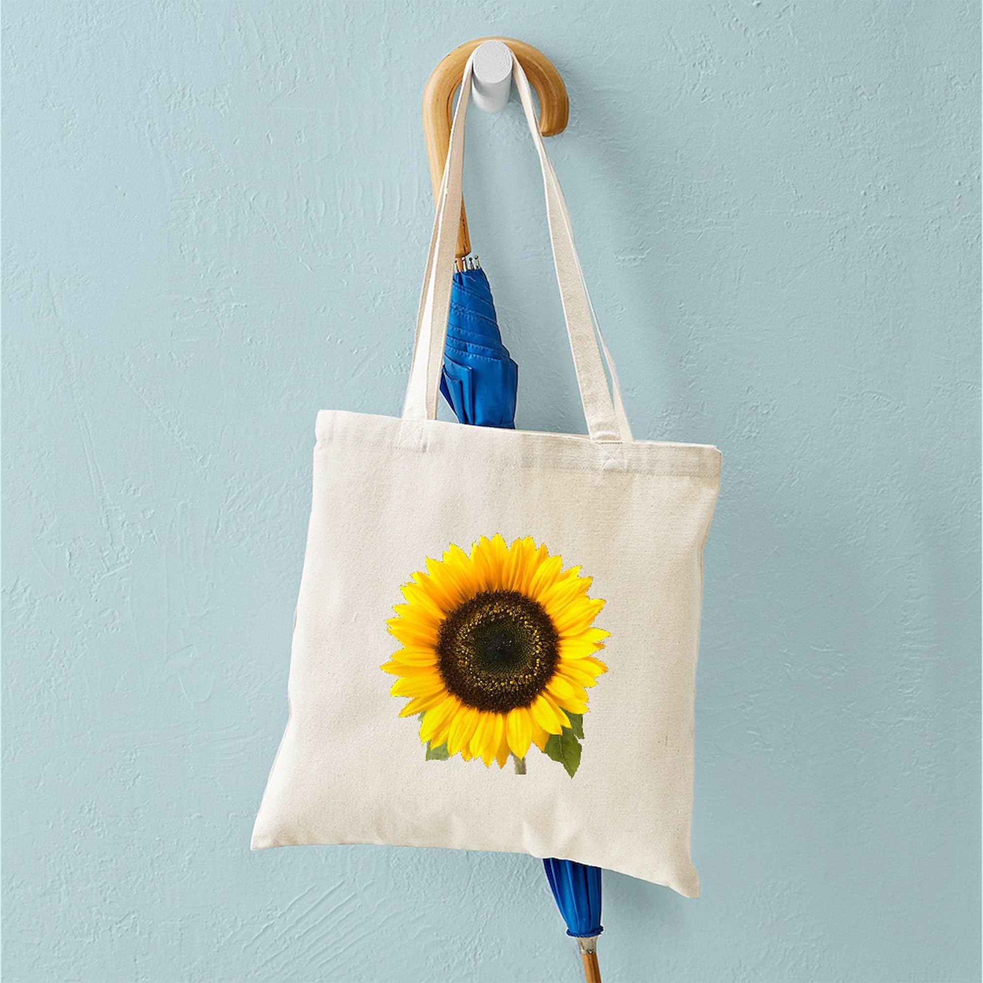 CafePress Sunflower Tote Bag Canvas Tote Shopping Bag