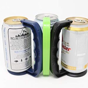 Cansteiner Beer and Soda Can Holder (Navy Blue)