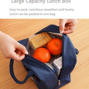 5.5 L Pink Bear Small Lunch Bags for Women, Portable Insulation Bags, Reusable Lunch Bags, Can be Used for Picnics, Work, etc. (S, Pink Bear)