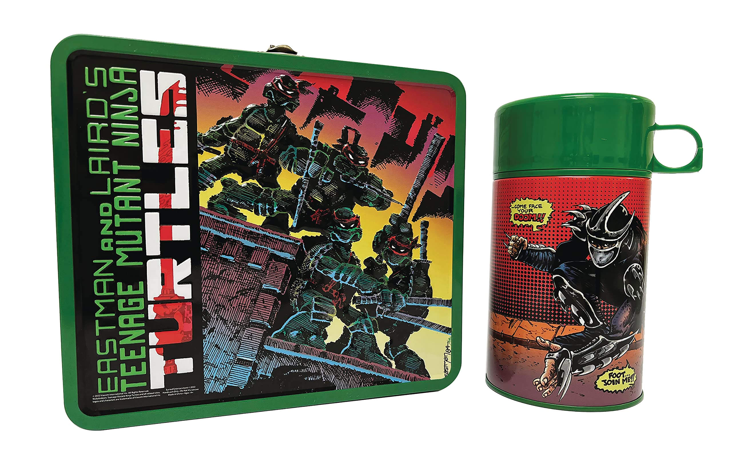 Teenage Mutant Ninja Turtles: Classic Comic #1 Lunchbox with Thermos Previews Exclusive