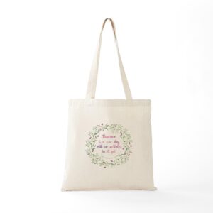 CafePress Tote Bag Anne Of Green Gables Quote Canvas Tote Shopping Bag