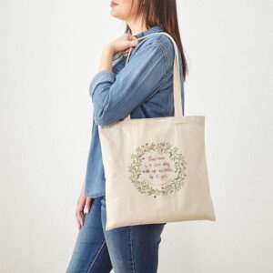 CafePress Tote Bag Anne Of Green Gables Quote Canvas Tote Shopping Bag