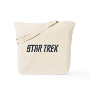 cafepress star trek classic logo tote bag canvas tote shopping bag