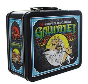 midway classic arcade tin lunch box, gauntlet