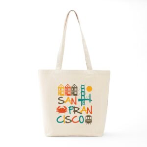 CafePress San Francisco Tote Bag Canvas Tote Shopping Bag