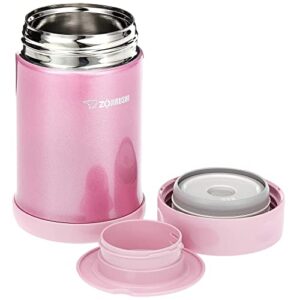 Zojirushi Stainless Steel Food Jar, 16.9-Ounce, Pink