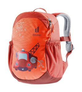 deuter unisex kid's pico, papaya/lava, 5 l