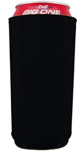 blank neoprene 24 oz. can coolie (1, black)