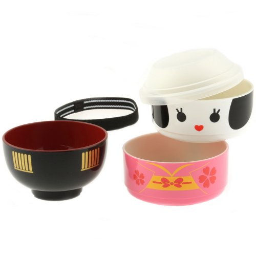 Kotobuki Geisha Doll Bento Set