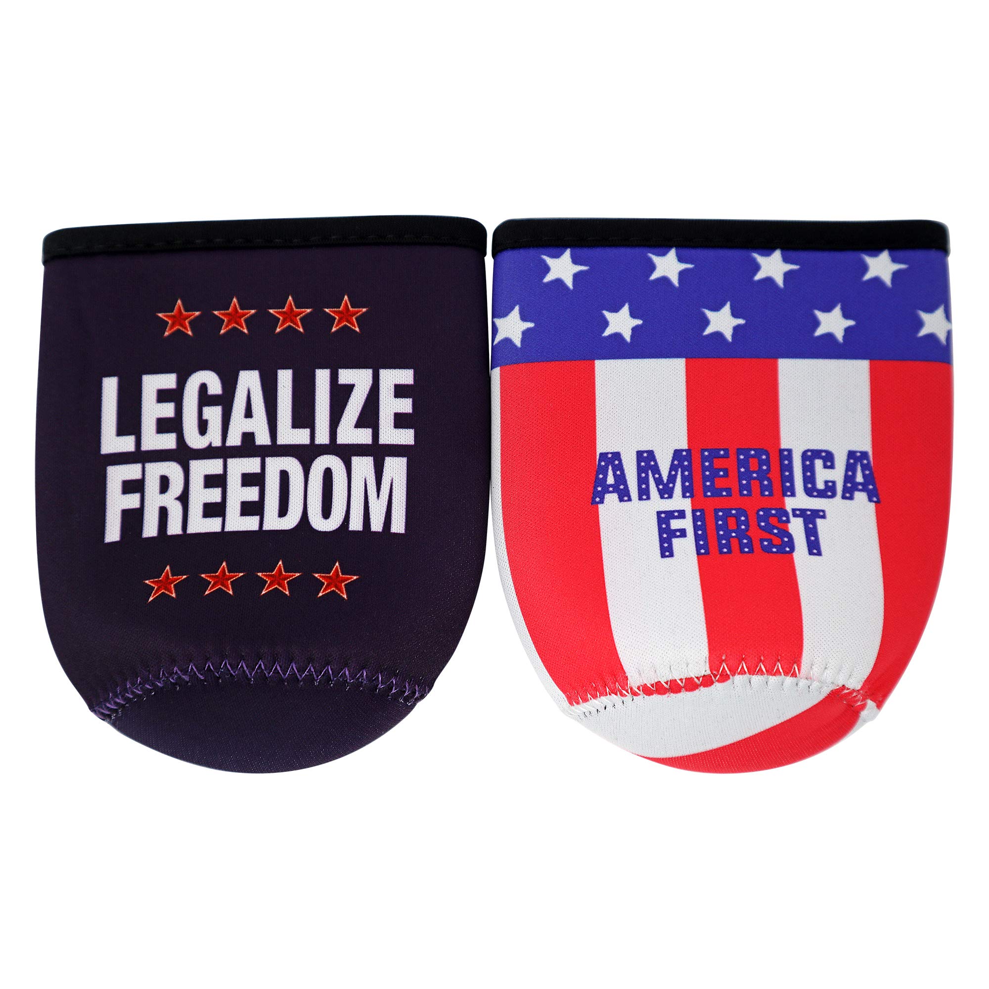 Trump 2024 Beer Can Insulator - Donald Trump MAGA Save America, Make Liberals Cry Again,Four More Years of Liberal Tears,Insulated Cooler Sleeve American Patriotic Gift for Standard Stubby 12 oz. Cans