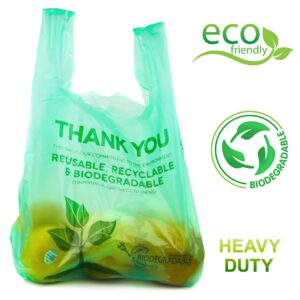 Biodegradable Bags Biodegradable Plastic Bags Compostable Plastic Bags Bio Bags Eco Friendly Plastic Bags Green Biodegradable Bags Pack of 200