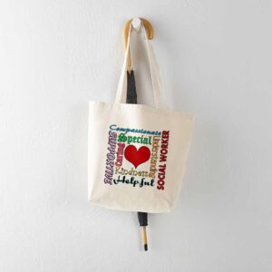 CafePress Social Worker Tote Bag Canvas Tote Shopping Bag