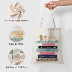 Canvas Tote Bag with Interior Pocket, Canvas Book Tote, Large Shoulder Bag, Portable washable ladies grocery shopping gift bag, canvas tote bag for women, canvas shopping bags, tote bag aesthetic