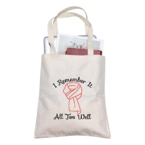 tobgb album tote bag lyrics gift music lover gift song lyrics gift singer's merchandise remember the scarf gift album inspired gift music lover bag (remember it tote)