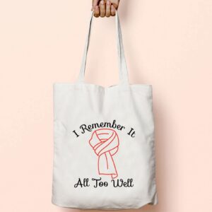 TOBGB Album Tote Bag Lyrics Gift Music Lover Gift Song Lyrics Gift Singer's Merchandise Remember The Scarf Gift Album Inspired Gift Music Lover Bag (Remember It tote)