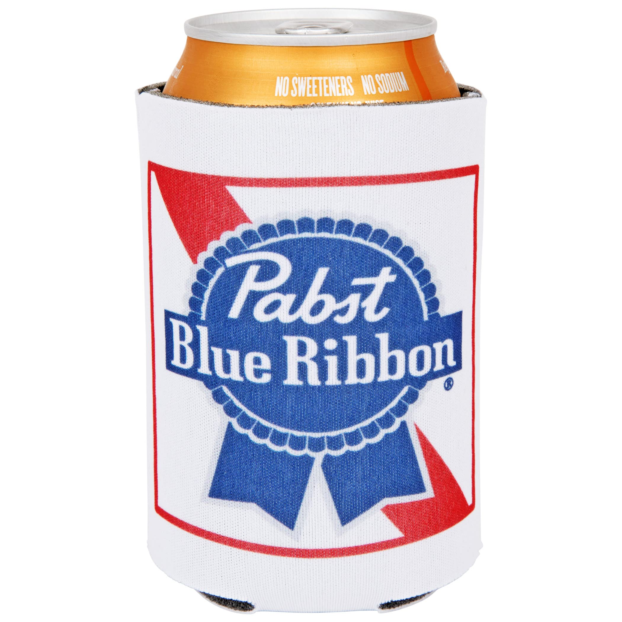 Pabst Blue Ribbon Classic Logo 12oz Insulated Can Cooler