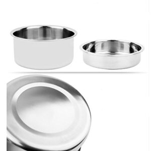 Thermal Lunch Box Stainless Steel Double Wall Food Jar Hot or Cold (2.3 Quarts)