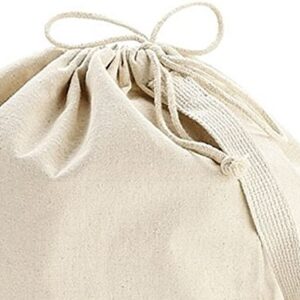 Cotton Canvas Laundry Bags (Single) (Large Cotton)