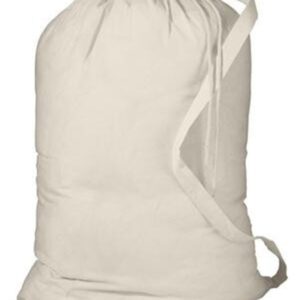 Cotton Canvas Laundry Bags (Single) (Large Cotton)