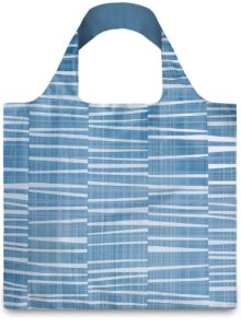 loqi elements water reusable shopping bag, blue