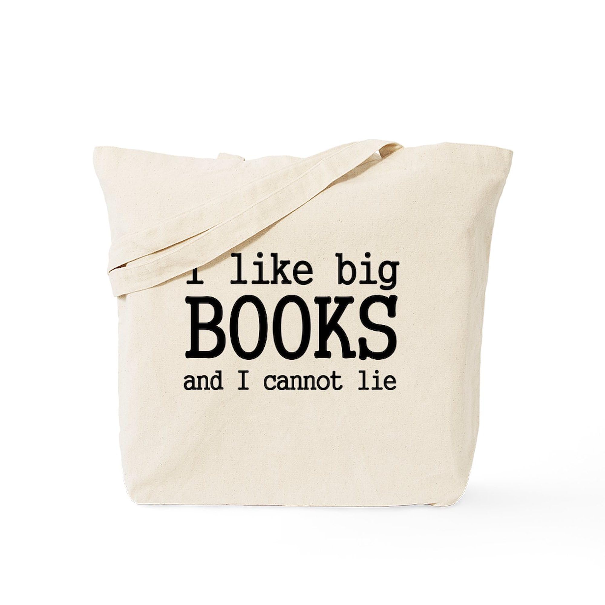 CafePress I Like Big Books And I Cannot Tote Bag Canvas Tote Shopping Bag