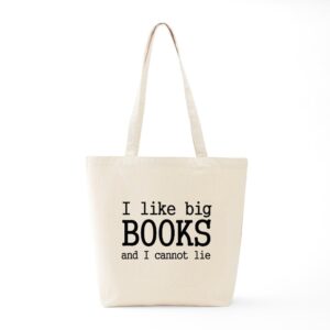 CafePress I Like Big Books And I Cannot Tote Bag Canvas Tote Shopping Bag