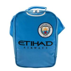 manchester city f.c. lubepjrsman lunch bag, see description, 5 liters, blue