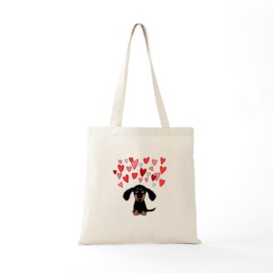 CafePress Cute Dachshund Tote Bag Canvas Tote Shopping Bag