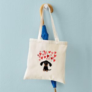 CafePress Cute Dachshund Tote Bag Canvas Tote Shopping Bag