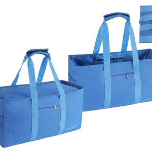 CACTIYE Reusable Grocery Shopping Bag Moving Bags for Space Saving Moving Storage For Beach, Pool, Laundry, Car Trunk