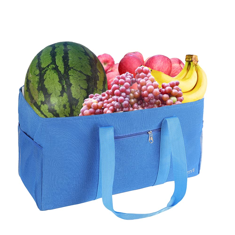 CACTIYE Reusable Grocery Shopping Bag Moving Bags for Space Saving Moving Storage For Beach, Pool, Laundry, Car Trunk